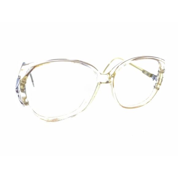 Luxottica | Accessories | Luxottica Vintage Debra Clear Gold Grandma ...